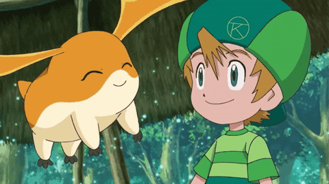hydraburst giphyupload digimon adventure 2020 patamon takeru takaishi GIF