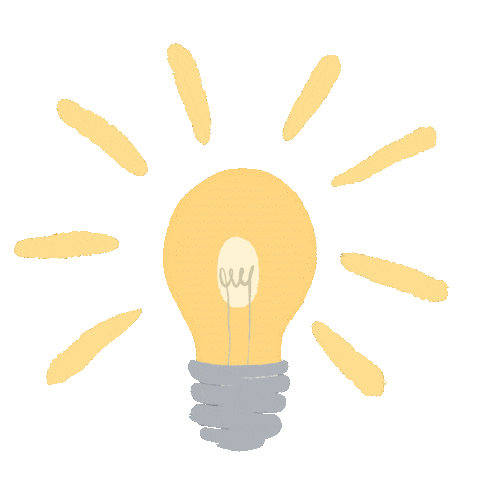 Idea Lightbulb Sticker by elzie for iOS & Android | GIPHY