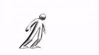 2d walk GIF by Tony Babel