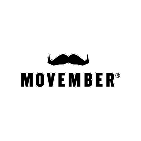 Mustache Sticker by Movember - Find & Share on GIPHY