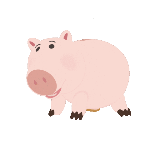 Toy Story Hamm Sticker - Find & Share on GIPHY