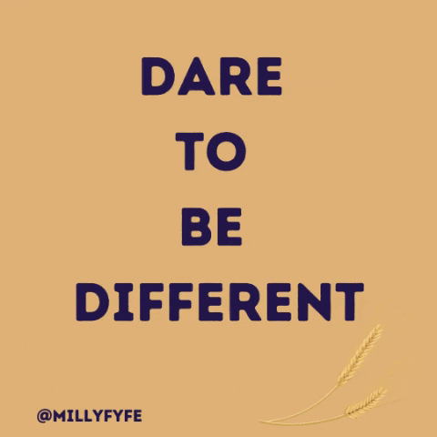 Dare To Be Different GIFs - Find & Share on GIPHY