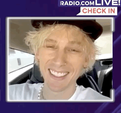 Machine Gun Kelly Smile GIF by Audacy - Find & Share on GIPHY