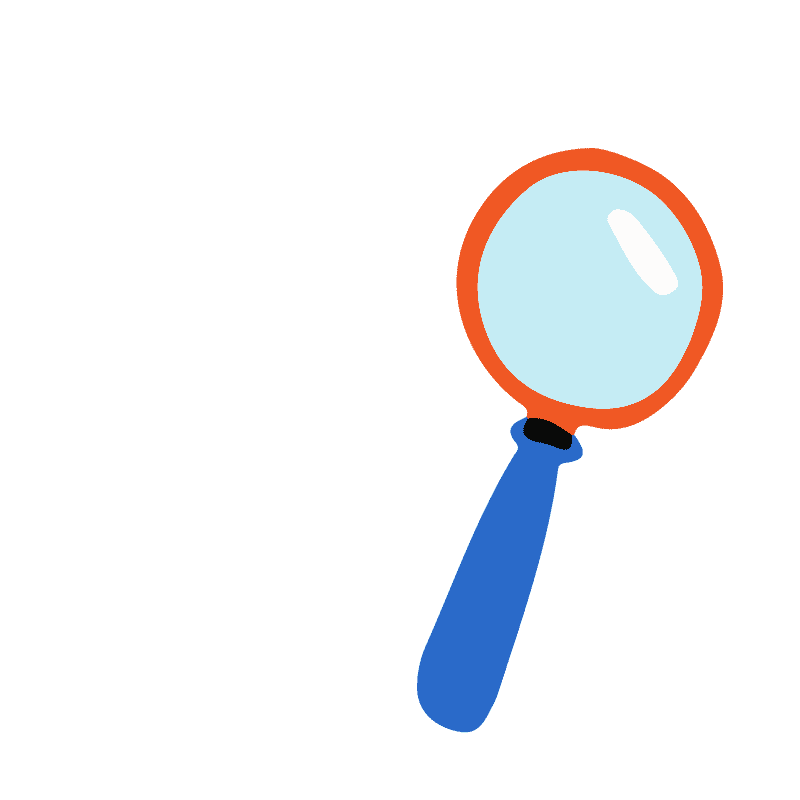 Magnifying Glass Cartoon Gif