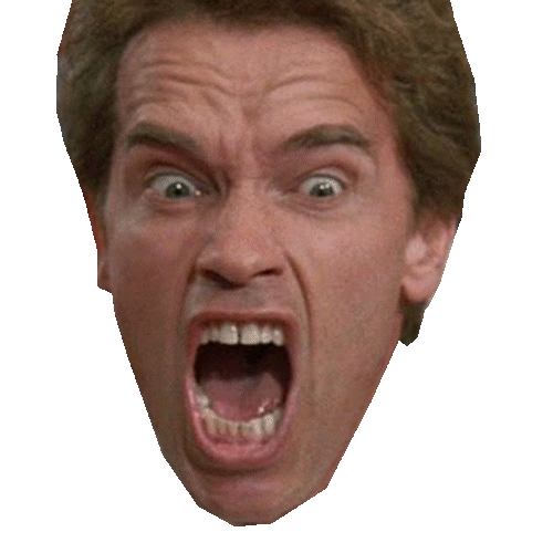 Angry Arnold Sticker by deladeso for iOS & Android | GIPHY