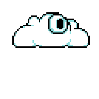 Pixel Rain Sticker by Pixelnacho for iOS & Android | GIPHY