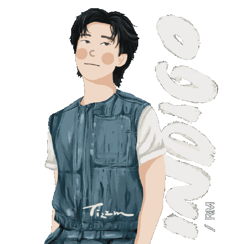 Rm Indigo Sticker by Tizzm for iOS & Android | GIPHY
