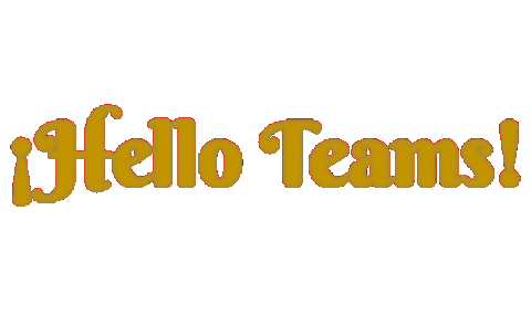 Teams Hello Sticker for iOS & Android | GIPHY