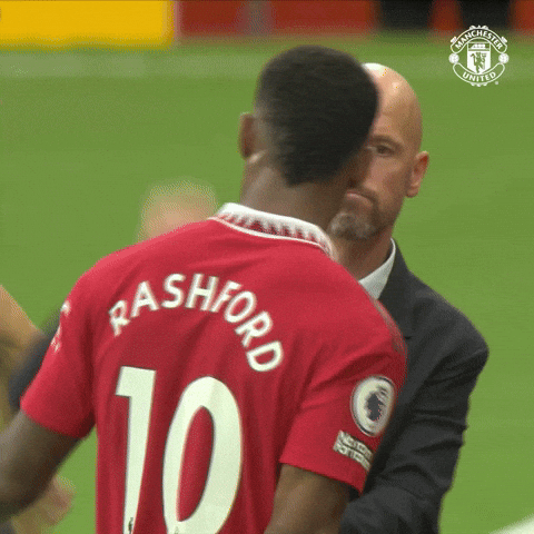 Happy Well Done GIF by Manchester United - Find & Share on GIPHY