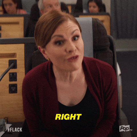 Flack Poptv Now GIF by Pop TV - Find & Share on GIPHY