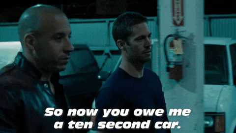 You Owe Me A Ten Second Car GIFs - Get the best GIF on GIPHY