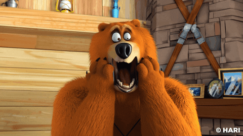 No Way Wow GIF by Grizzy and the Lemmings - Find & Share on GIPHY