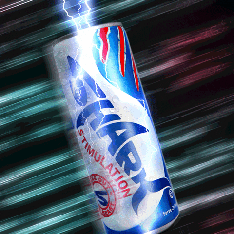 Stimulate Energy Drink GIF by SHARK Energy - Find & Share on GIPHY