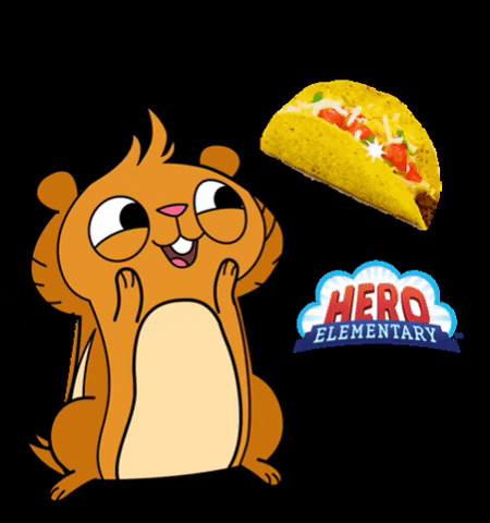 Taco Hamster GIF by Hero Elementary - Find & Share on GIPHY