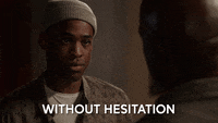 Hesitate Gif