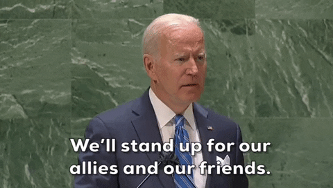 Well Stand Up For Our Allies And Our Friends GIFs - Get the best GIF on ...