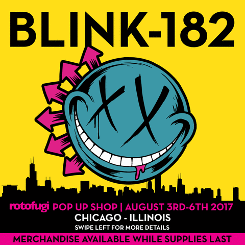 Smiley Face Chicago GIF by blink-182 - Find & Share on GIPHY