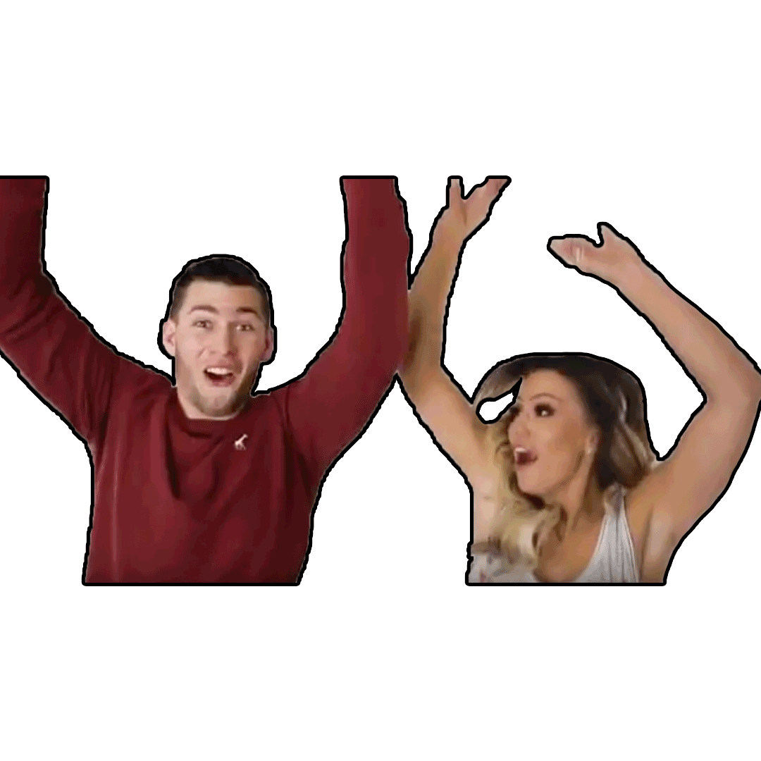 Happy Sticker by The Car Seat Key for iOS & Android | GIPHY