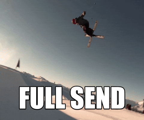 Jump Jumping GIF by Sunshine Village - Find & Share on GIPHY