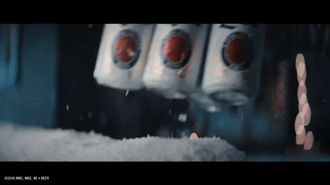 Let It Snow Beer Gif By Miller Lite GIF - Find & Share on GIPHY