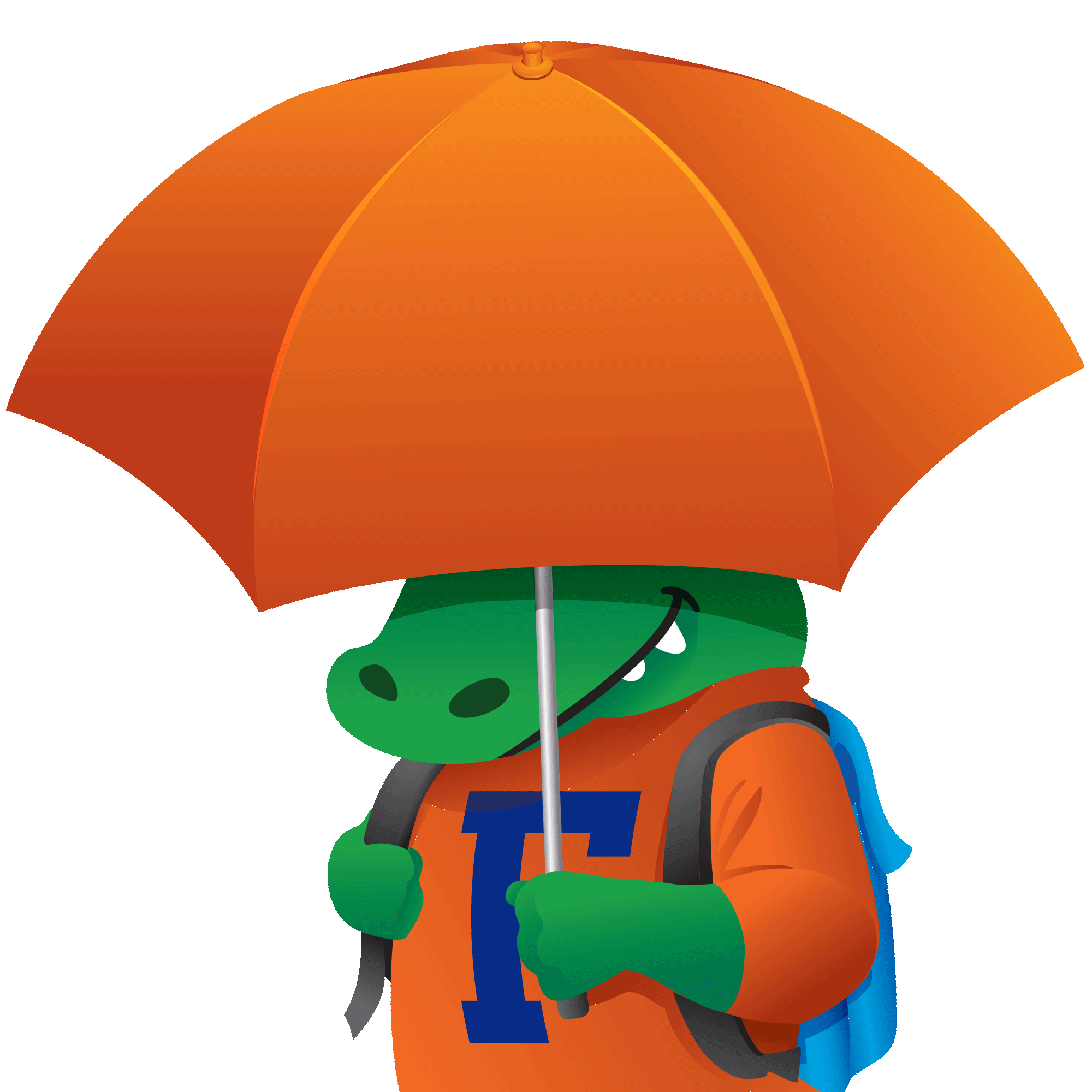 Raining Florida Gators Sticker by University of Florida for iOS ...