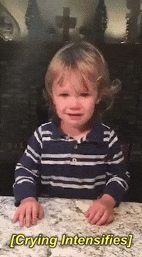 Baby Crying Reaction Gif