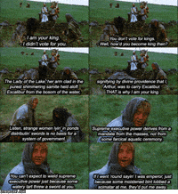 Monty Python And The Holy Grail Run Away Gif