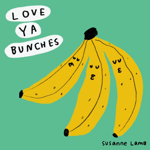 Banana-bunch GIFs - Get the best GIF on GIPHY