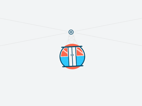 Cable Car Raag GIF by madebydot - Find & Share on GIPHY