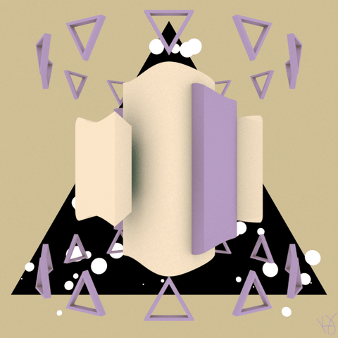 3D 2D GIF by Karl Jahnke - Find & Share on GIPHY