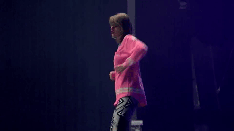 Taylor Swift Awkward Dancing Gif