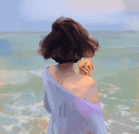 Anime Hair Blowing In The Wind Gif