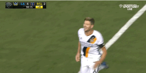 Steven Gerrard Fun GIF by LA Galaxy - Find & Share on GIPHY
