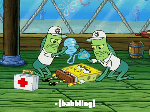 Anxiety Gif Spongebob