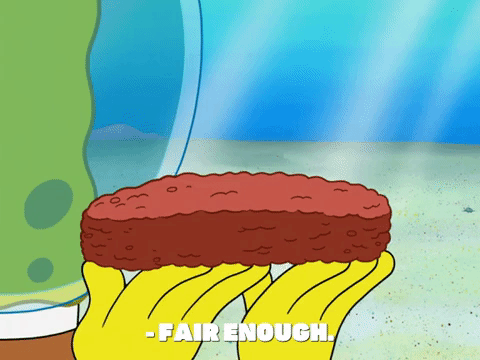 Spongebob Making Krabby Patties Gif