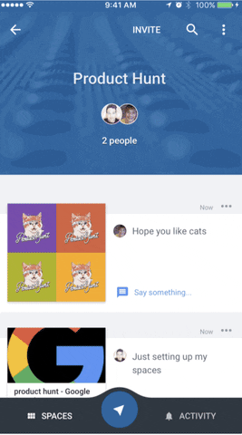 Google Spaces GIF by Product Hunt - Find & Share on GIPHY