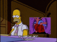 Heart Beating Out Of Chest Cartoon Gif