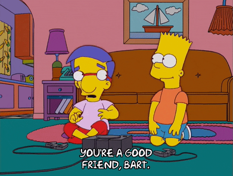 Youre-a-good-friend GIFs - Get the best GIF on GIPHY
