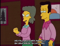 Anime Falling Backwards Gif