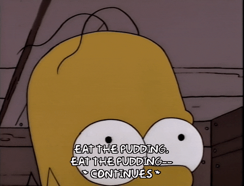 Homer Simpson Eating GIF - Find & Share on GIPHY