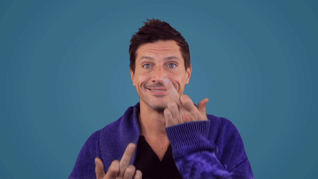 Simon Rex Middle Fingers GIF by Simon Rex / Dirt Nasty - Find & Share ...