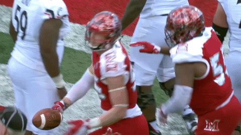 Miami University GIF by Miami RedHawks Football - Find & Share on GIPHY