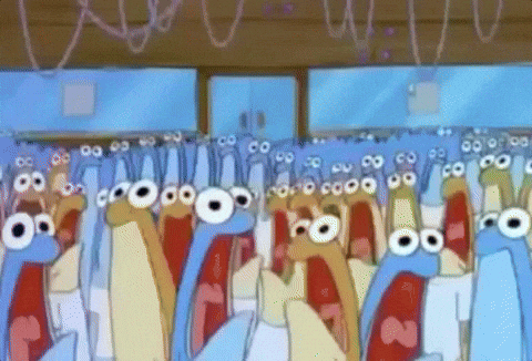 Anchovies Spongebob Gif