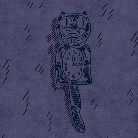 Kitty Clock GIFs - Get the best GIF on GIPHY