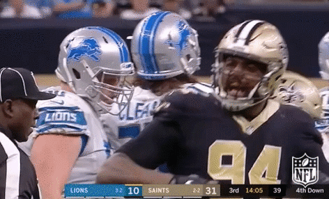 New Orleans Saints Football GIF by NFL - Find & Share on GIPHY