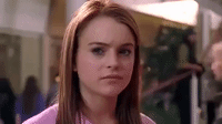 Mean Girls Trust Fall Gif