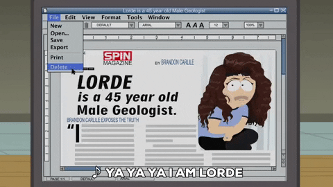 South Park Lorde Gif