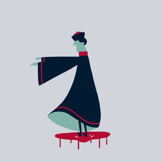 New trending GIF tagged loop vampire zombie creature… | Trending Gifs