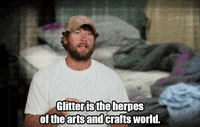 Throwing Glitter Gif