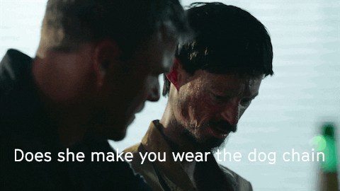 Dog-chain GIFs - Get the best GIF on GIPHY